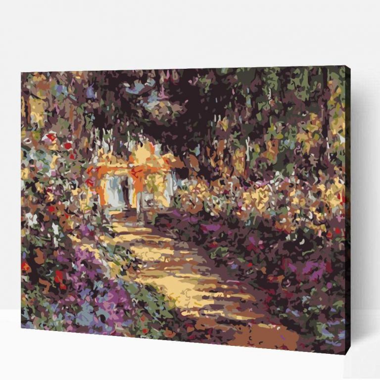 Staza u Monetanom vrtu u Giavernyju – Claude Monet – Slikanje po ...